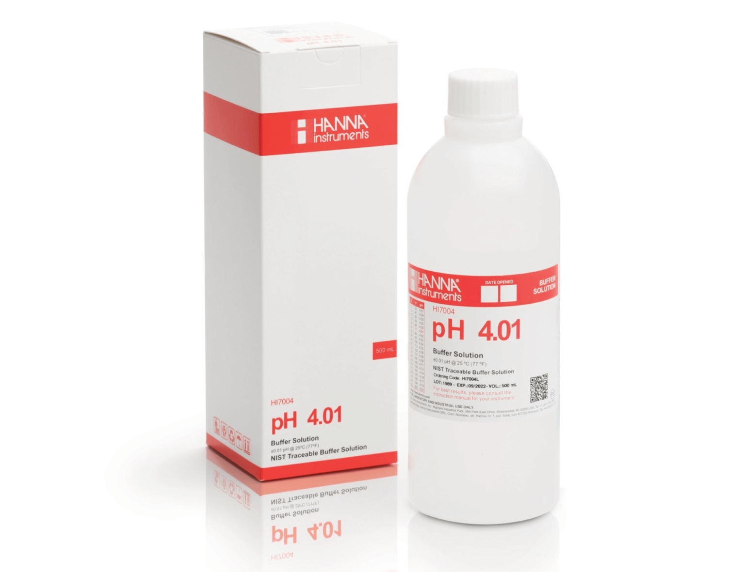 Chemical | Laboratory Chemicals : pH 4.01 Standard Solution HI7004/L ...